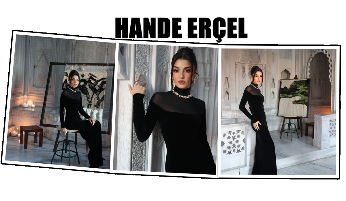 Hande Erçel, gazda evenimentului care a unit tradiția țesăturilor ...