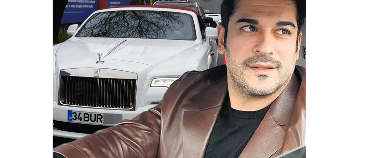 Burak Özçivit surprins în traficul din Etiler la volanul noii sale ...